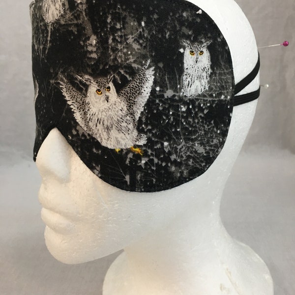 Owl Sleep Mask - Etsy