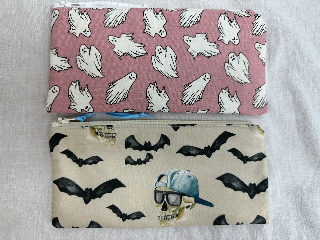 Scary Padded Pen/pencil Case, Ghost Pencil Case, Skull Pencil Case ...