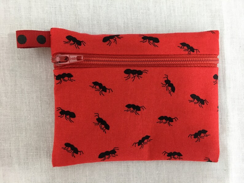 Ants Zipper Coin Purse, Credit Card Wallet, Earbud Pouch, Ipod Holder ...