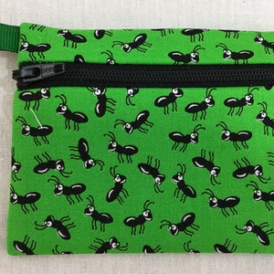 Ants Zipper Coin Purse, Credit Card Wallet, Earbud Pouch, Ipod Holder ...