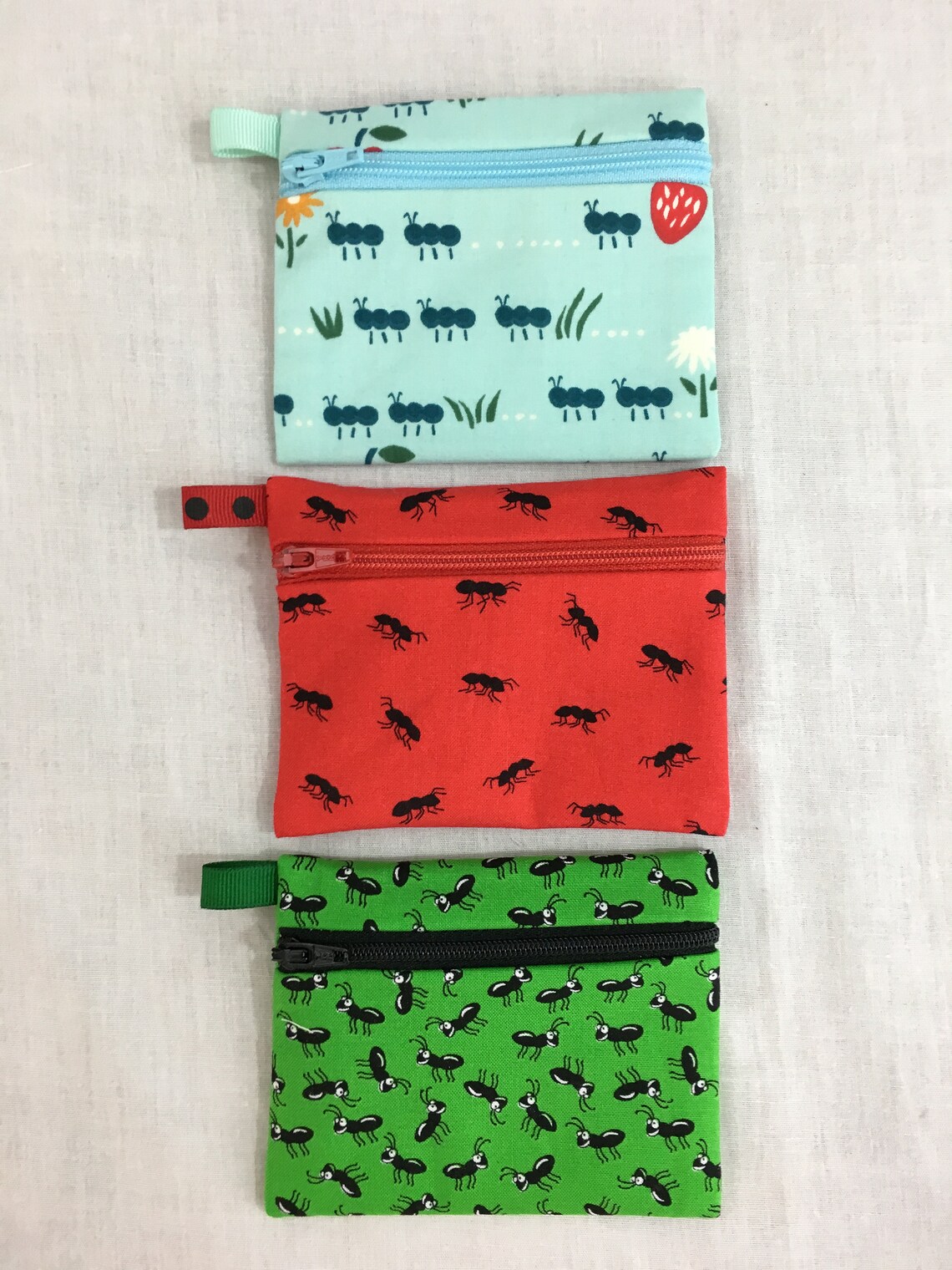 Ants Zipper Coin Purse Credit Card Wallet Earbud Pouch Ipod - Etsy