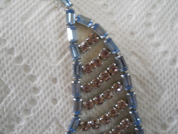 Final Reduction Vintage FENICHEL NECKLACE Pale Pastel… - Gem