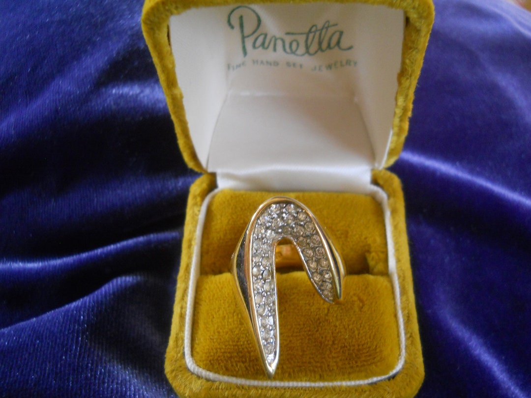 PANETTA LOT 2 STERLING Rings Vintage Beautiful Designs Both Signed - Etsy