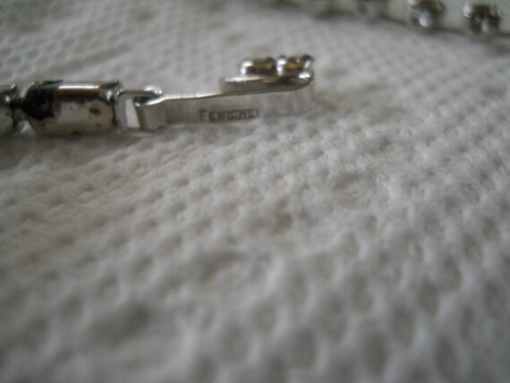 Final Reduction Vintage FENICHEL NECKLACE Pale Pastel… - Gem