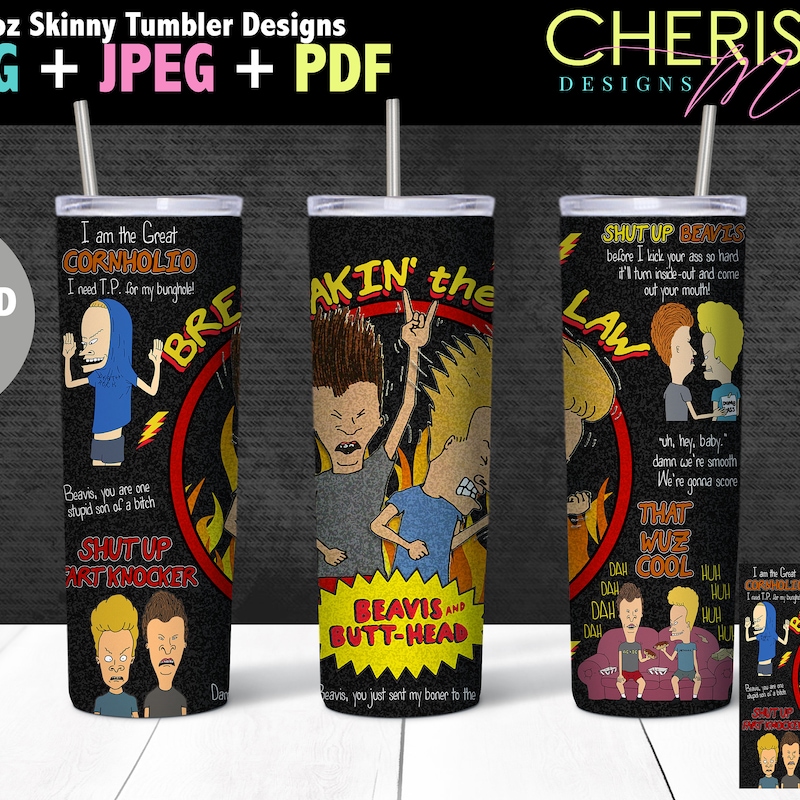 Beavis and Butthead Svg - Etsy