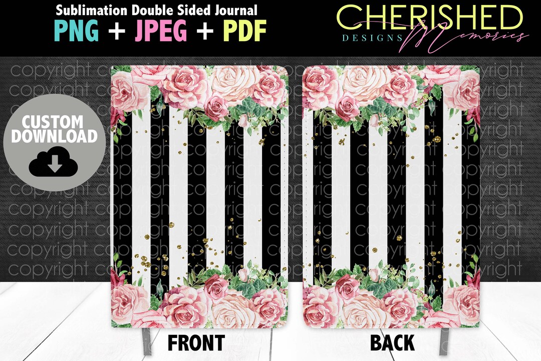 Elegant Rose Journal Digital File - Etsy