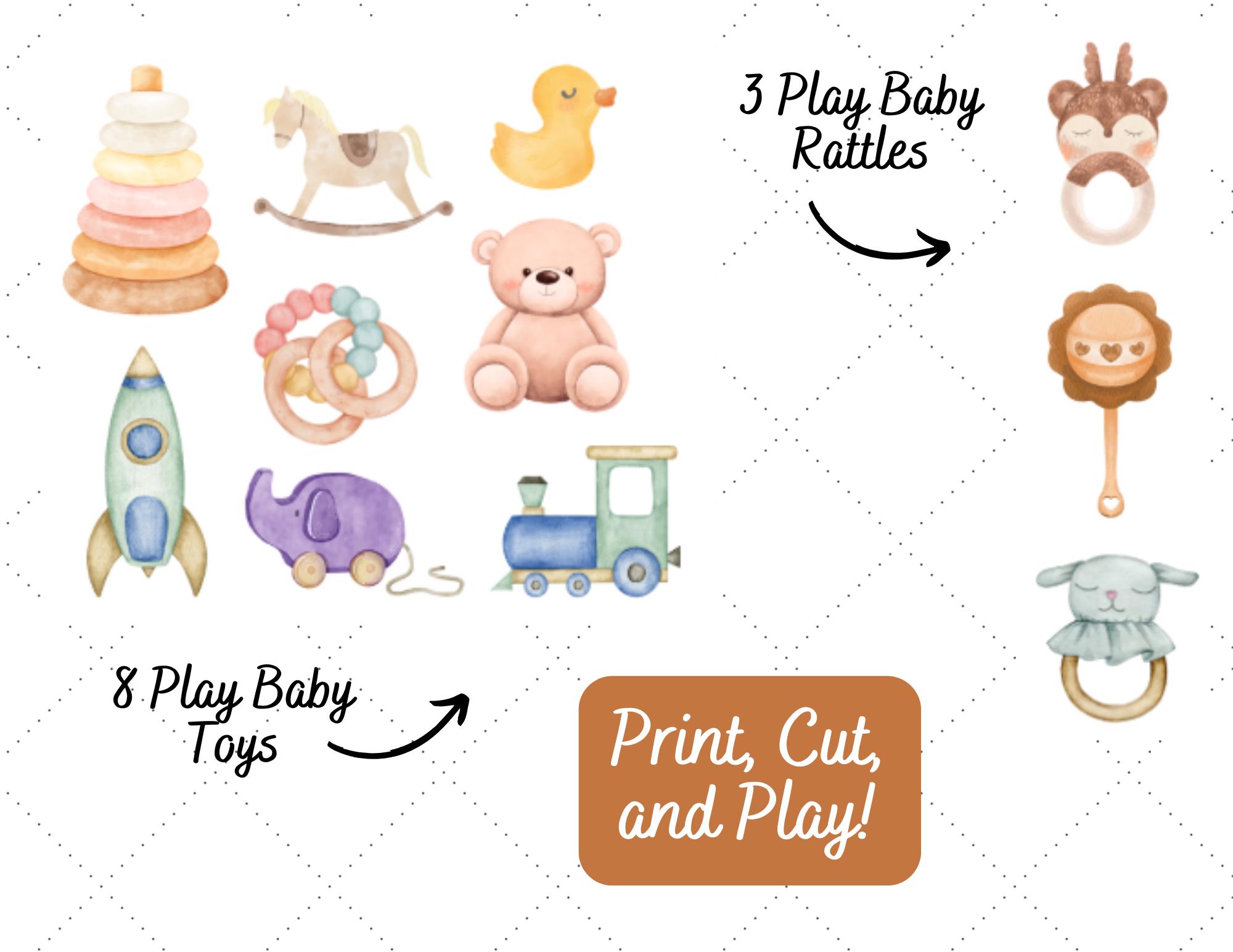 Pretend Play Nursery Printable - Etsy