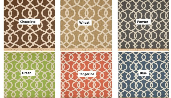 Pair 25 OR 50 Wide Trelis Rod Cafe Curtains Panels | Etsy