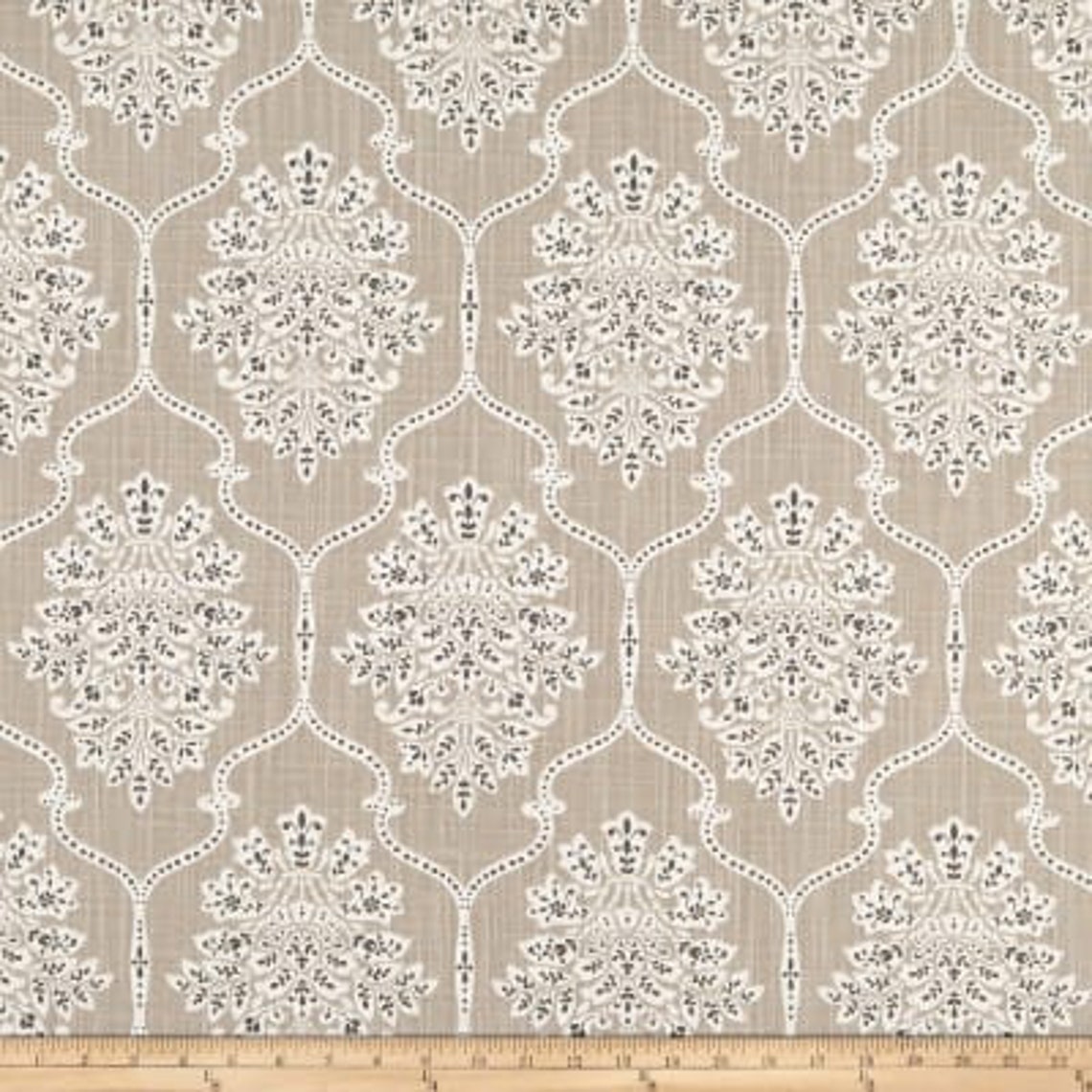 Pair of 25 wide Premier print damask floral dreamscape | Etsy