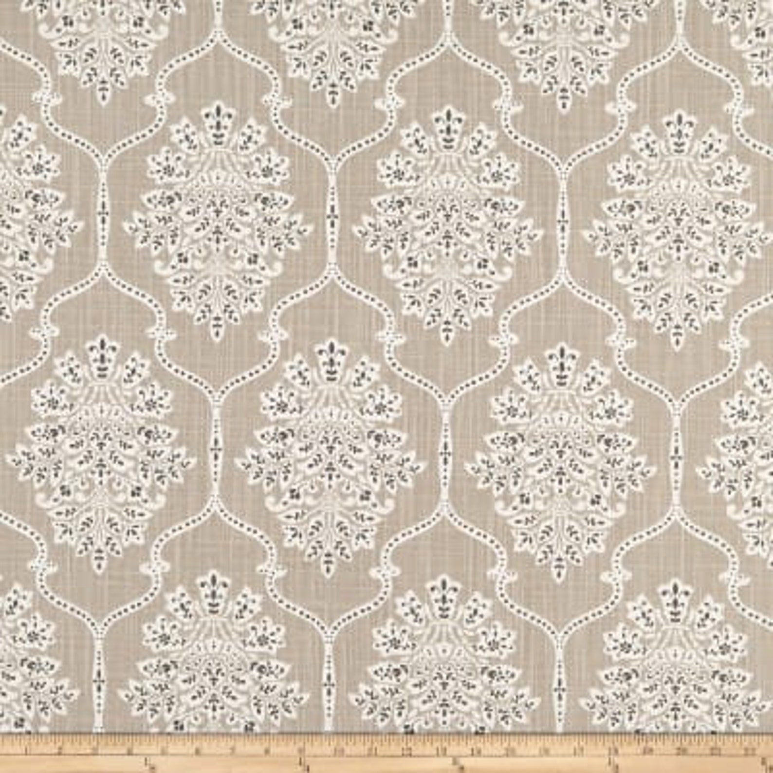 Pair 25 OR 50" Wide Premier Damask Dreamscape Rod Panels Drapes Cafe ...