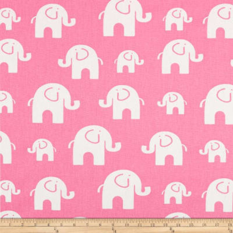 Pair 25 OR 50 wide Elephant Animal Print panels drapes | Etsy