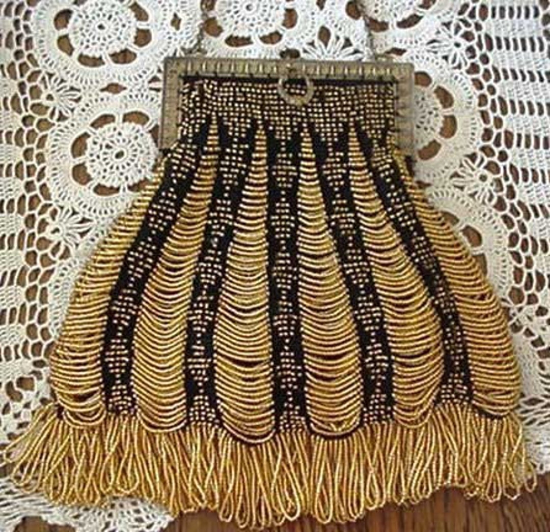 Queen of Diamonds Beaded Bag Purse Pattern - Etsy