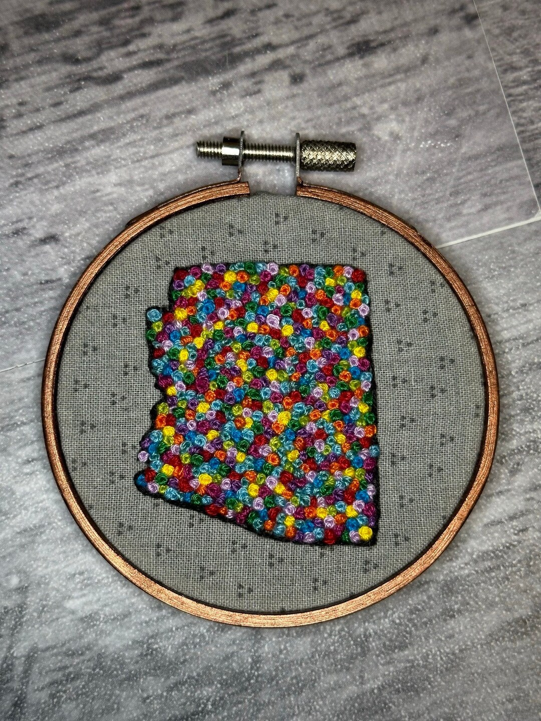 Arizona State Embroidery - Etsy