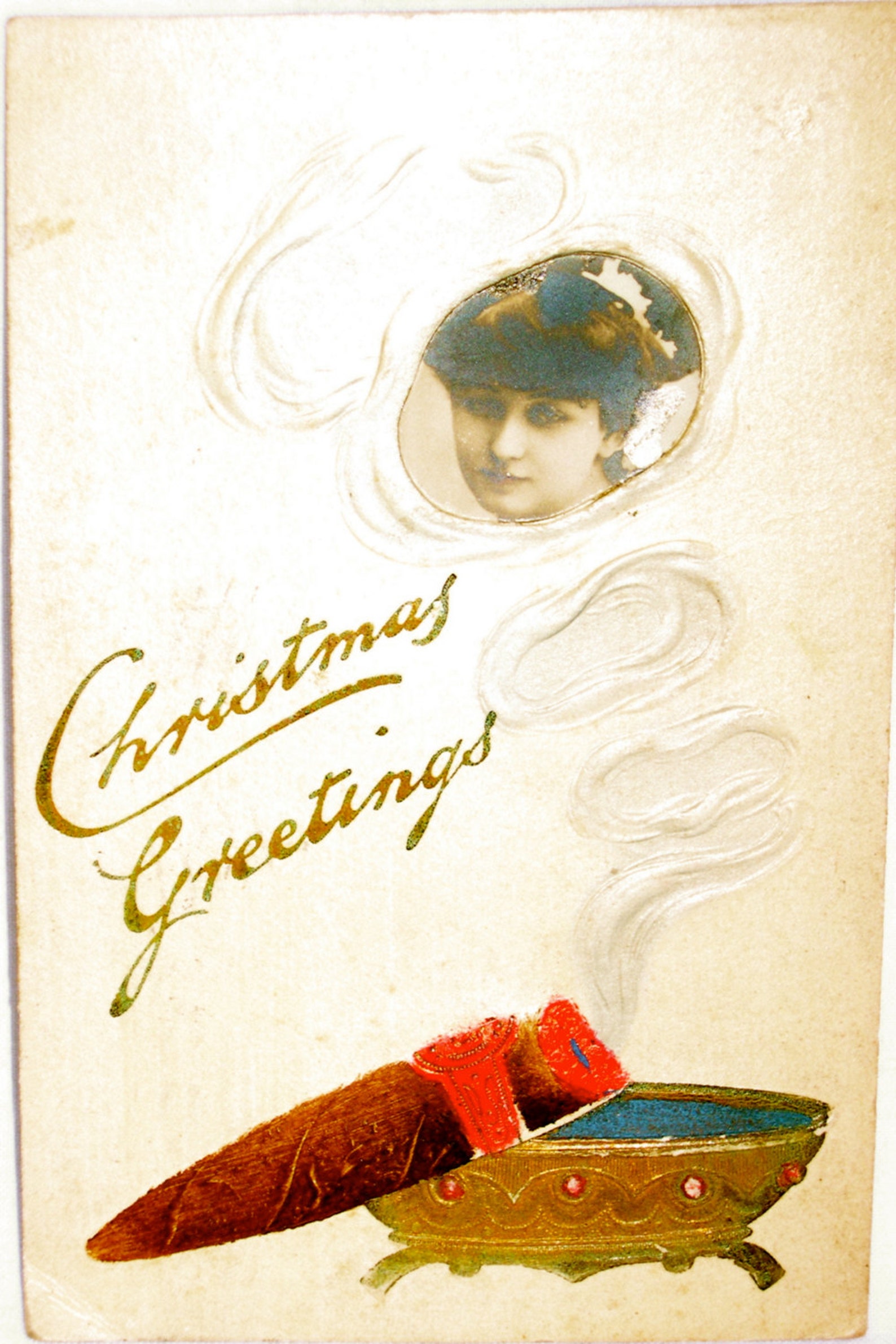 Antique Christmas Raphael Tuck & Sons Postcard Vintage - Etsy España