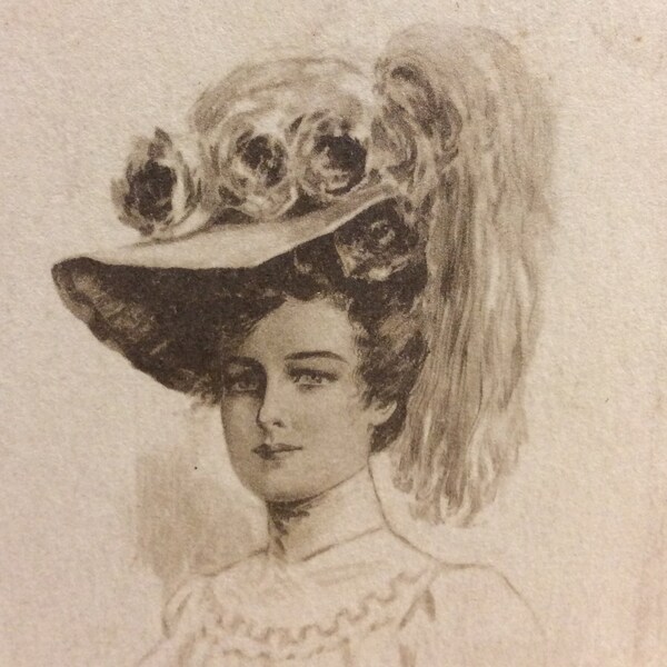 Portrait Postcard - Etsy