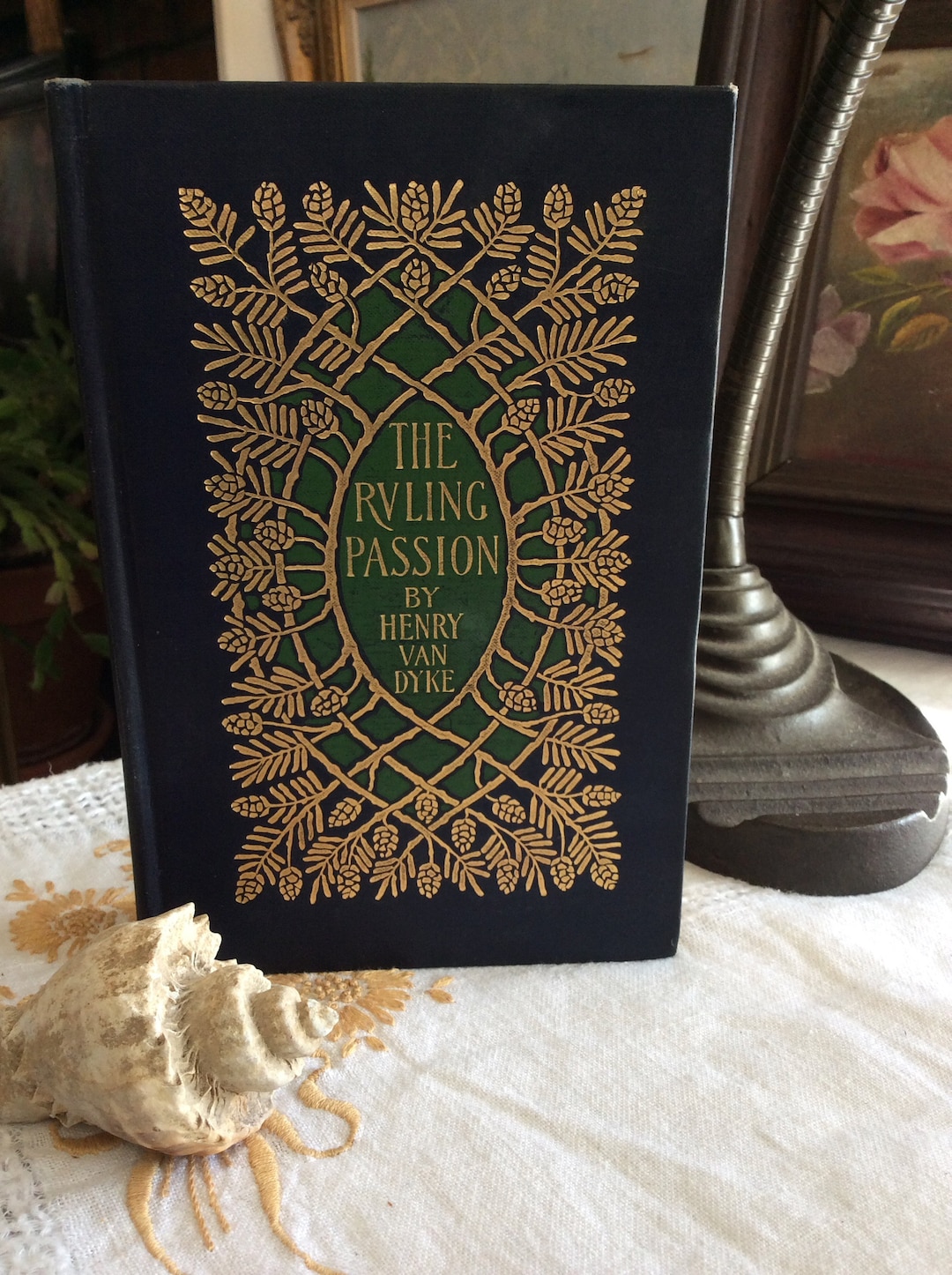 The Ruling Passion, Henry Van Dyke, Decorative Book Covers, 1900's ...