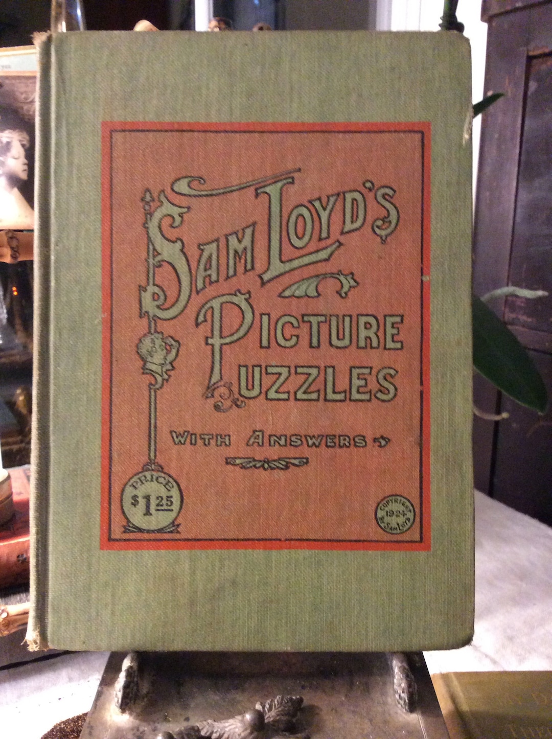 Sam Loyd's Picture Puzzles With Answers, 1924 First Edition, Vintage ...