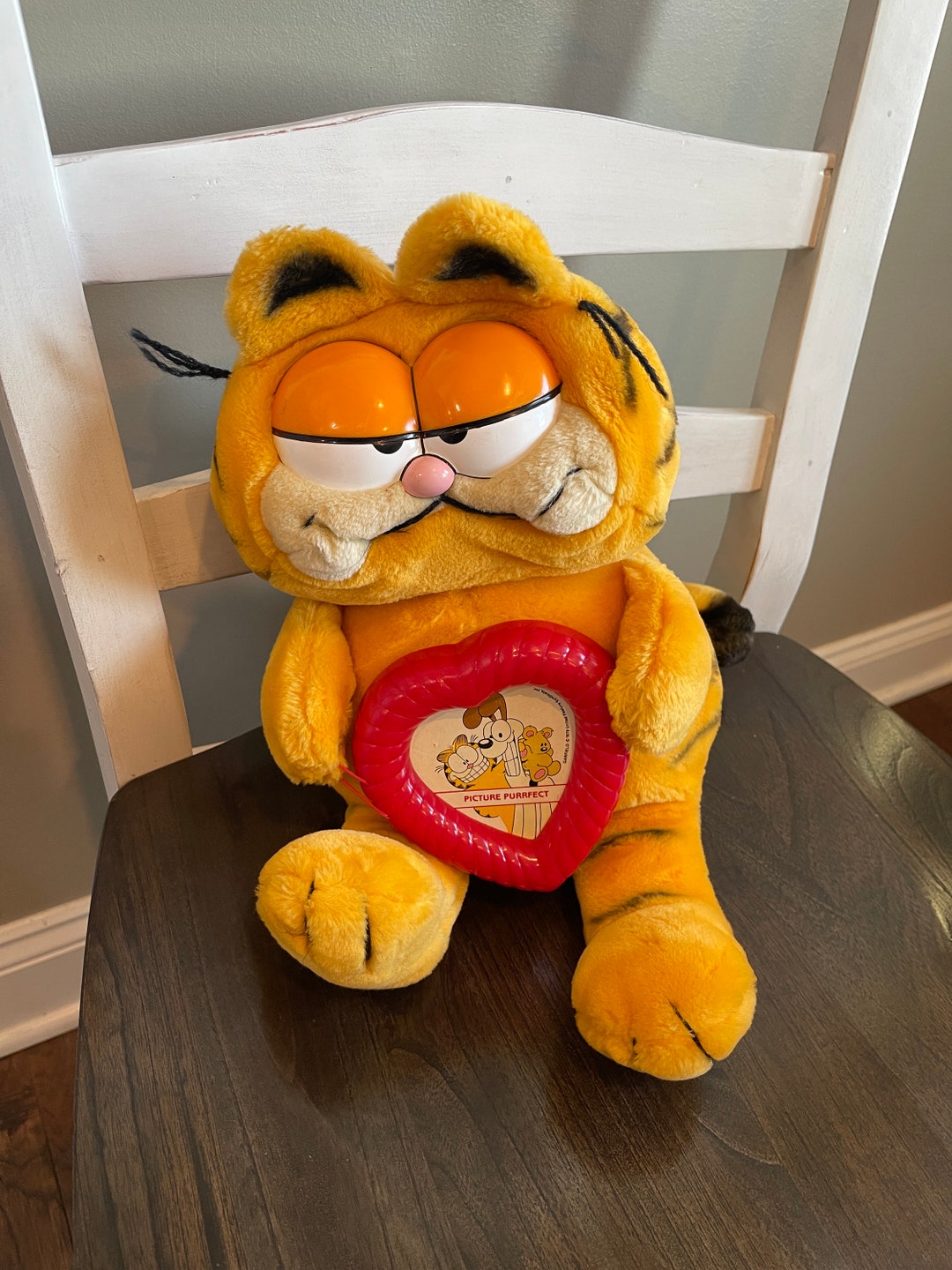 Garfield 1981 Gorgeous Collectible and Vintage Garfield Stuffed Animal ...