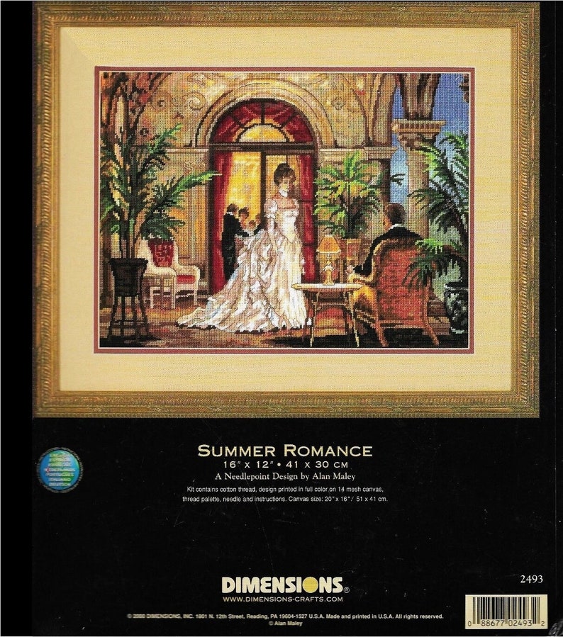 RARE Dimensions Gold Collection Summer Romance Classic - Etsy
