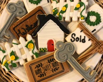 New Home Cookies - Etsy