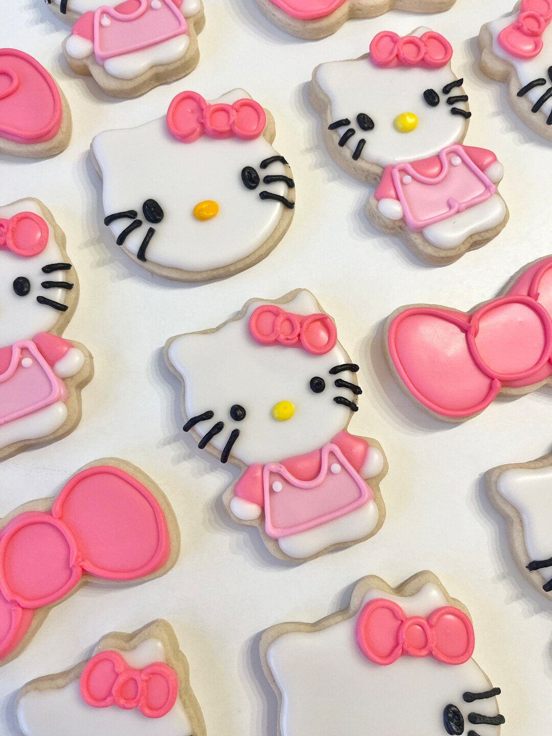 Hello Kitty Sugar Cookies One Dozen Etsy