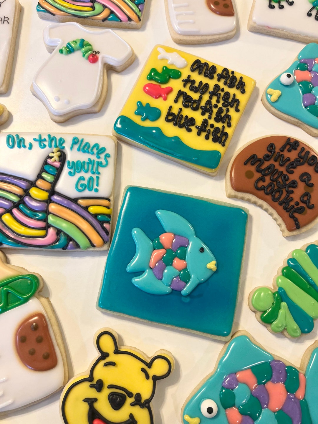 Children Storybook Theme Sugar Cookies One Dozen - Etsy