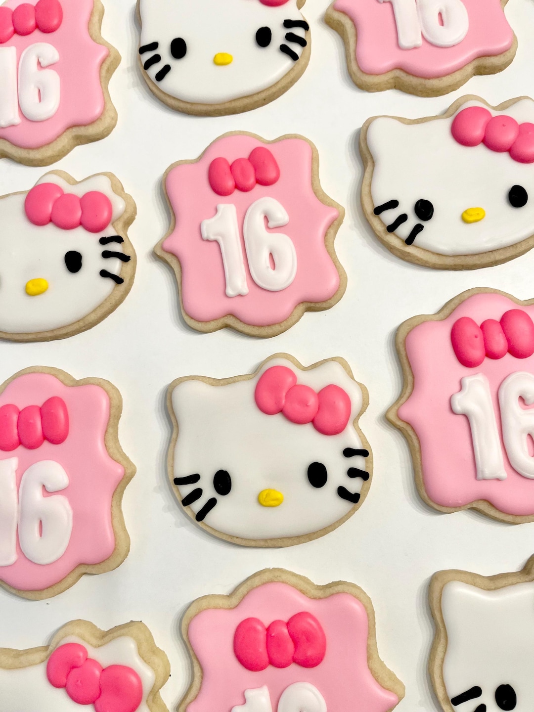 Hello Kitty Sugar Cookies One Dozen - Etsy