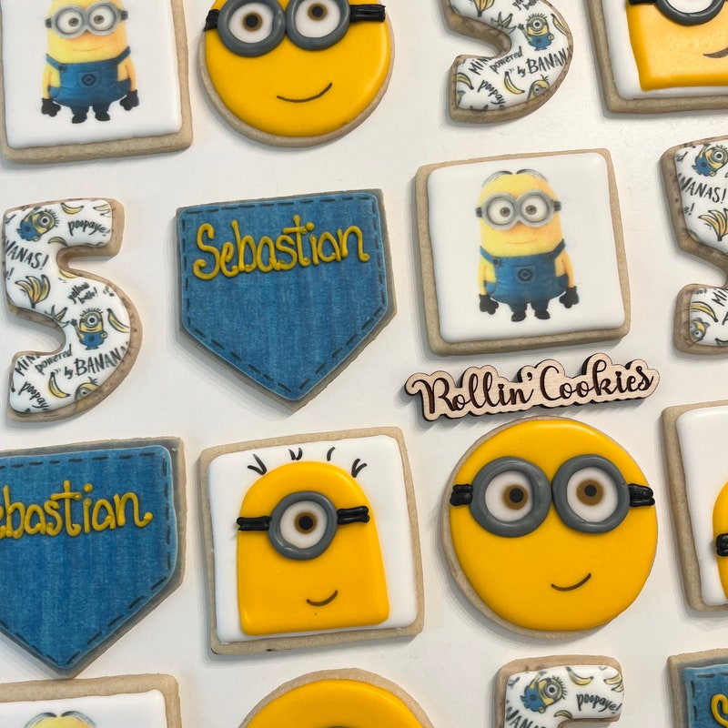 Minion Cookies - Etsy