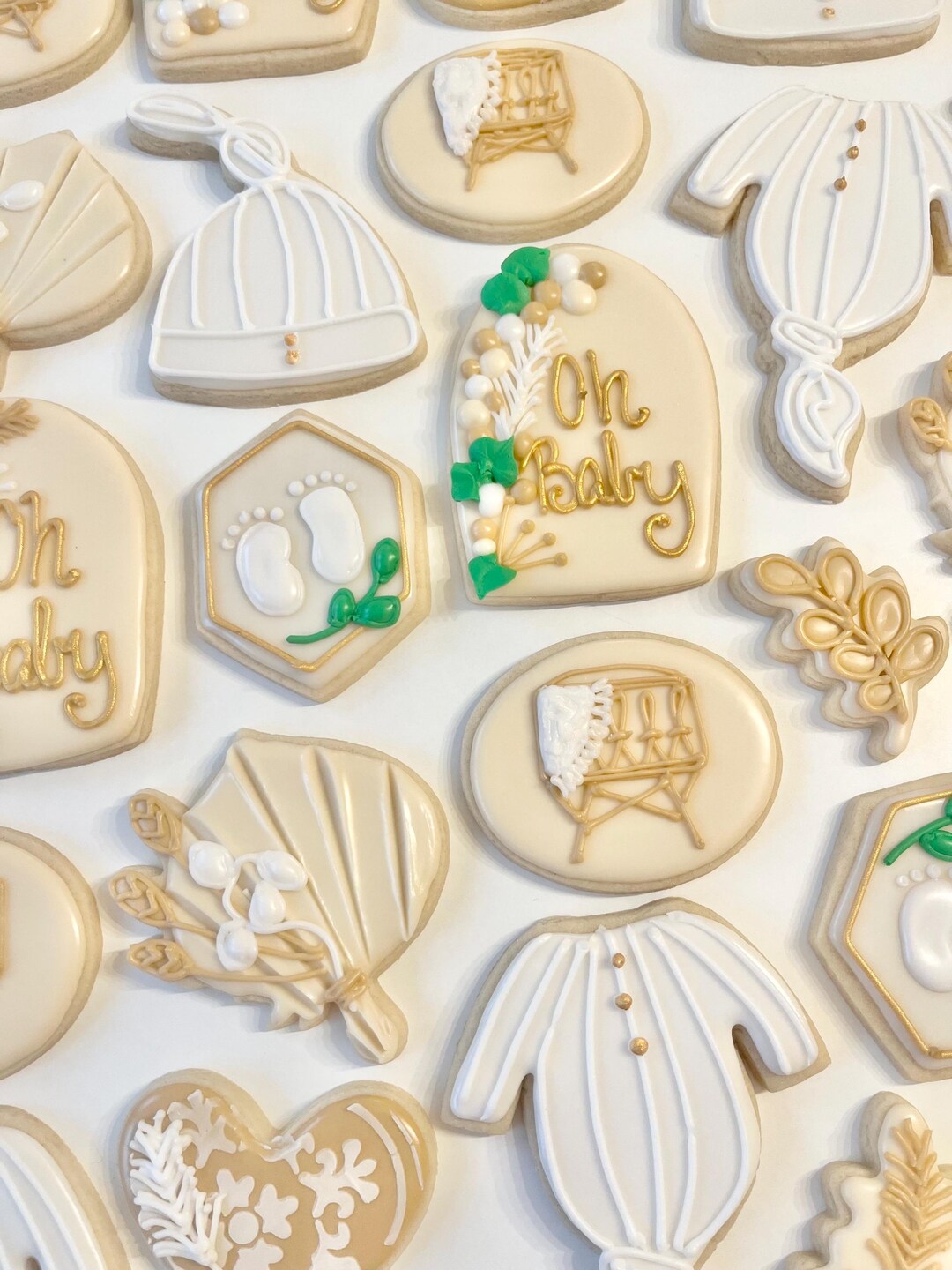Boho Baby Shower Sugar Cookies One Dozen - Etsy