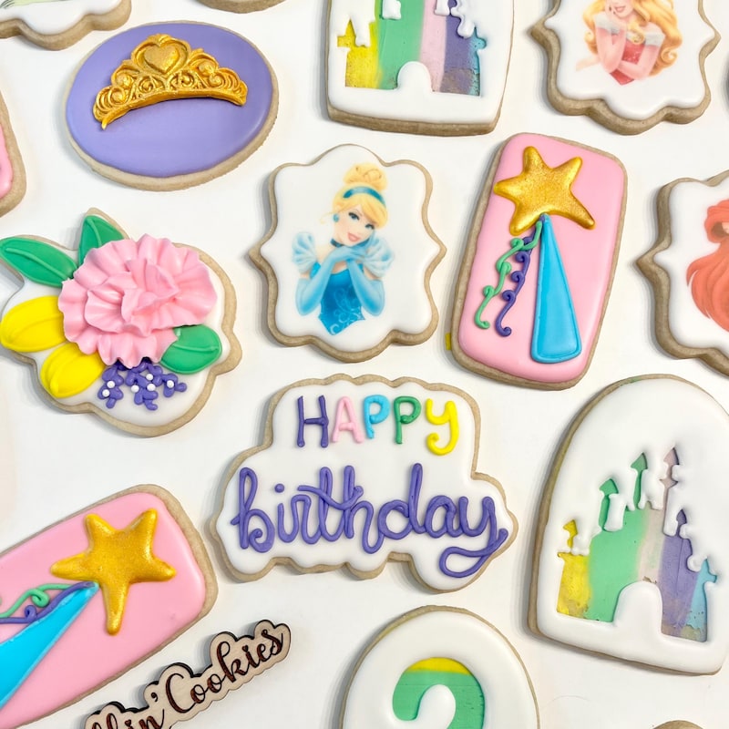Princess Cookies - Etsy