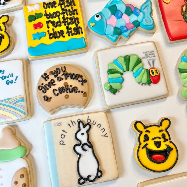 Storybook Theme Cookies - Etsy