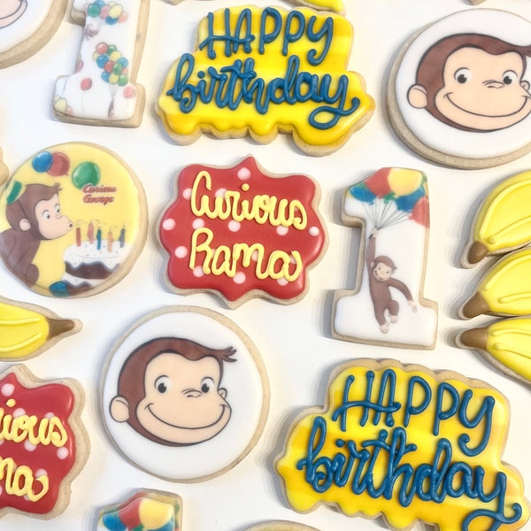 Curious George Cookie Cutter - Etsy