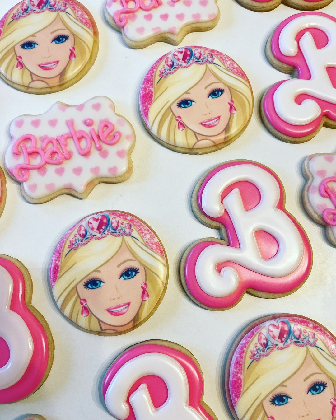 Barbie Cookies One Dozen - Etsy