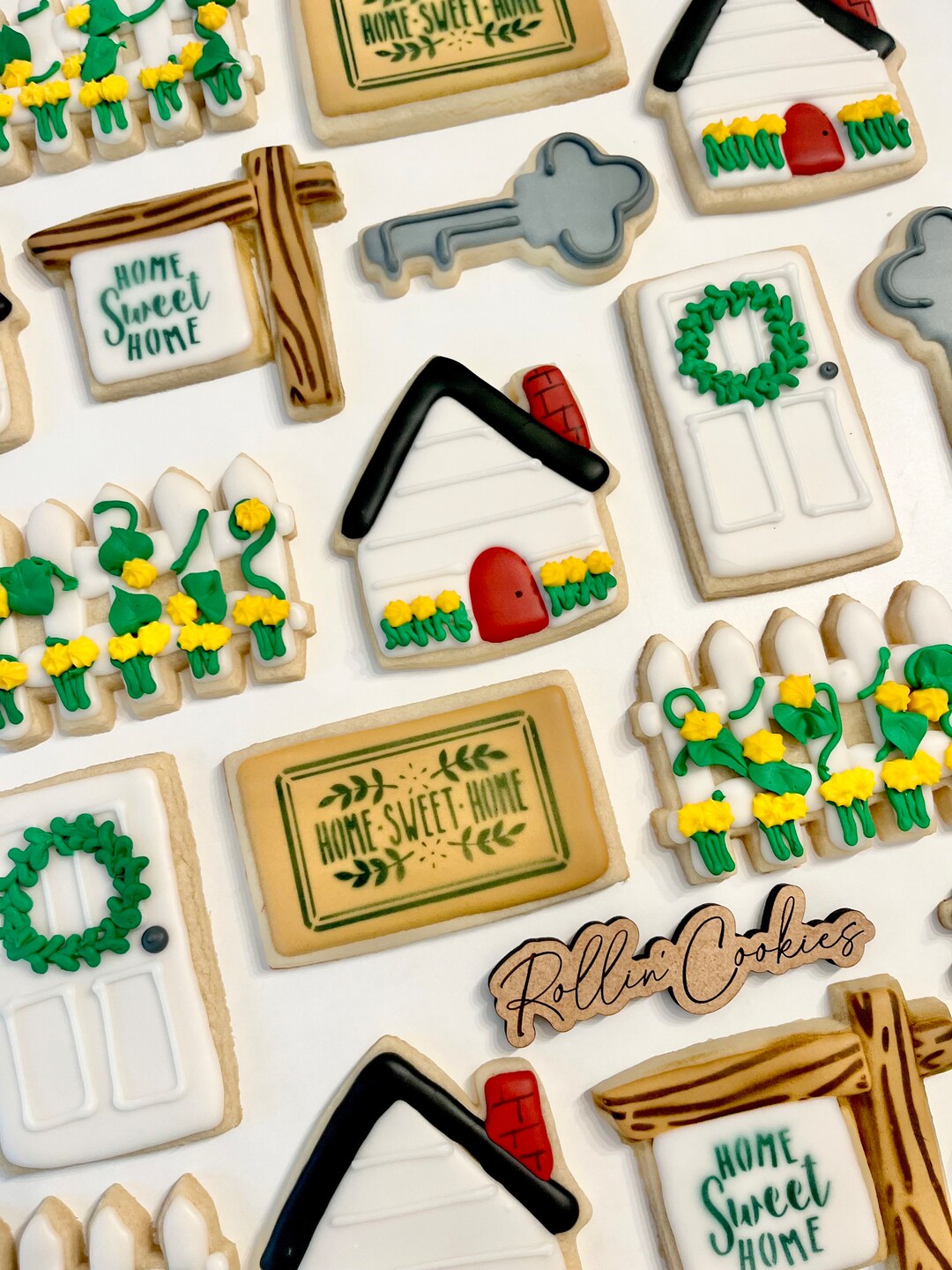 Welcome Home Cookies 1 Dozen - Etsy