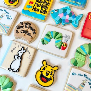 Children Storybook Theme Sugar Cookies One Dozen - Etsy