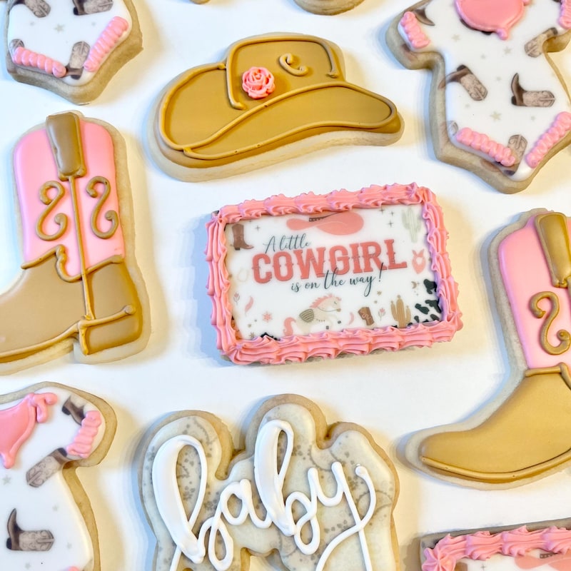 Western Theme Cookies - Etsy