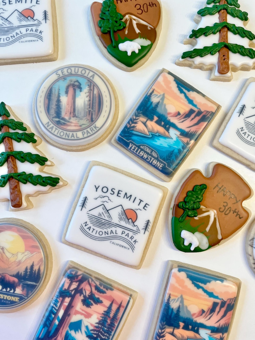 Park Service Sugar Cookie One Dozen - Etsy