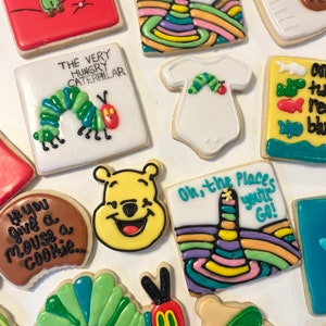 Children Storybook Theme Sugar Cookies One Dozen - Etsy