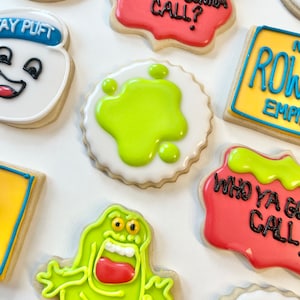 Ghost Buster Cookies One Dozen - Etsy