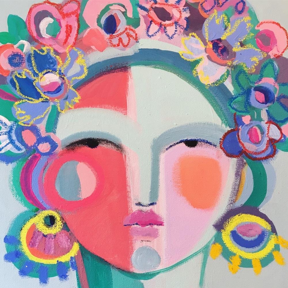 Lillian Paper Print - Etsy
