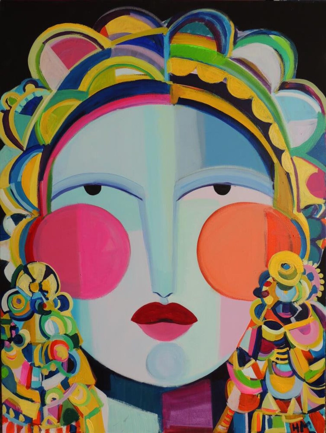 Ana Paper Print - Etsy