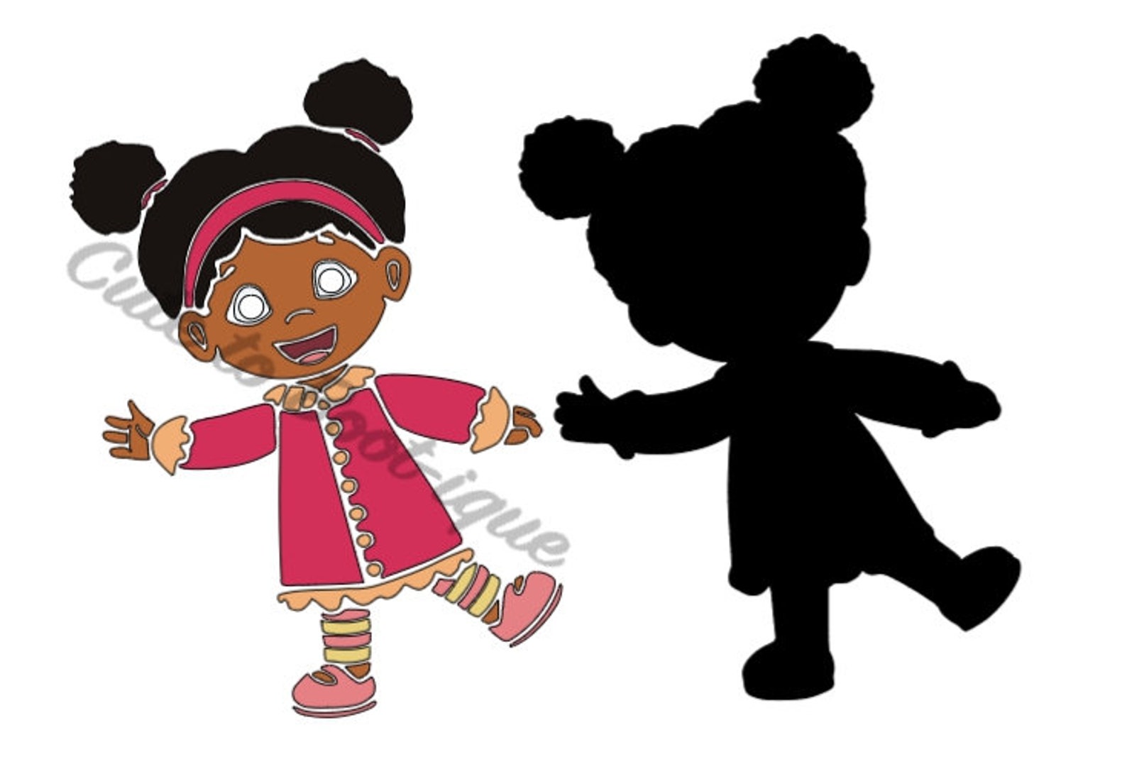 Miss Elaina Daniel Tigers Neighborhood Layered Svgpng Etsy