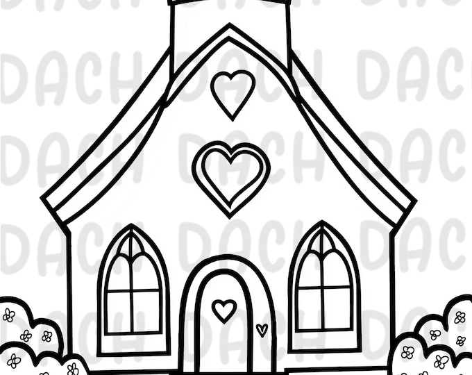 God’s Love Grows Here Coloring Page - Etsy