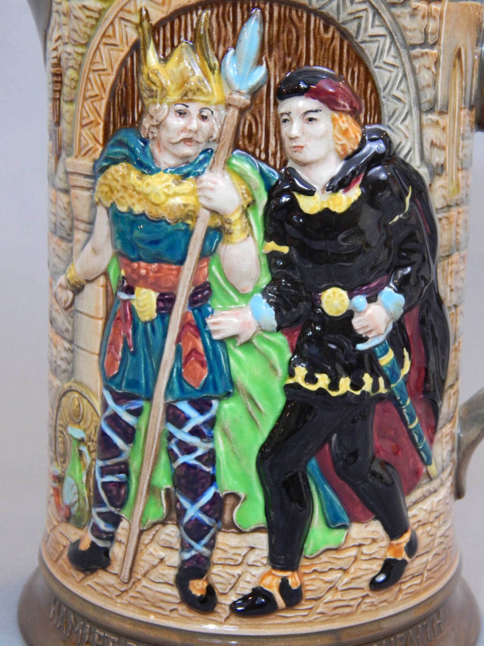 Stunning Large Porcelain Beswick Hamlet Pitcher Shakespeare | Etsy