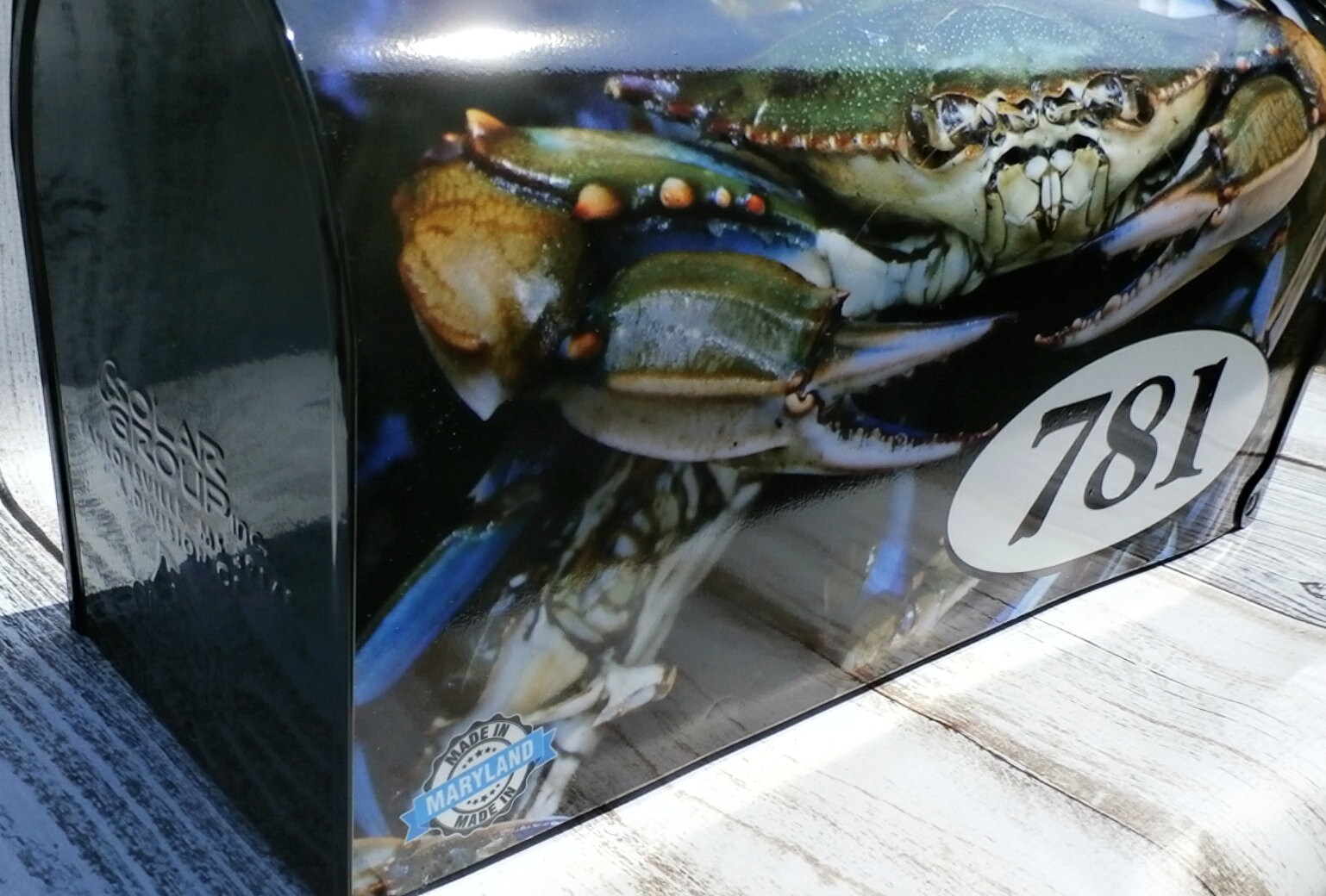 BLUE CRAB MAILBOX 2 - Etsy