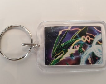 Rayquaza Keychain - Etsy