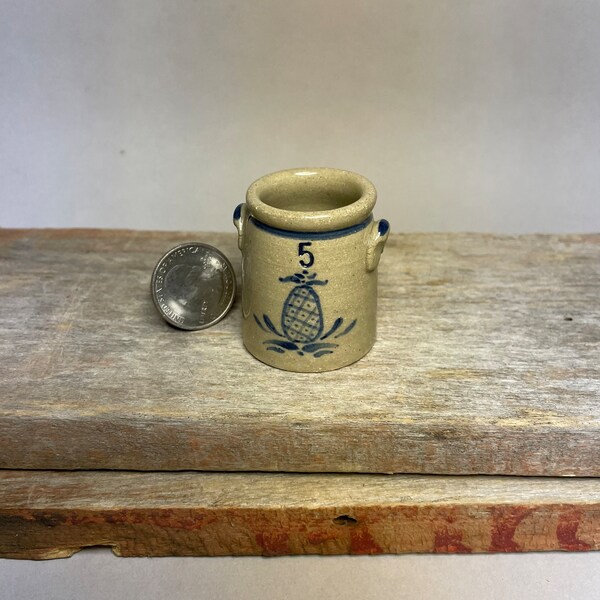 Miniature Antique Stoneware Jug - Etsy