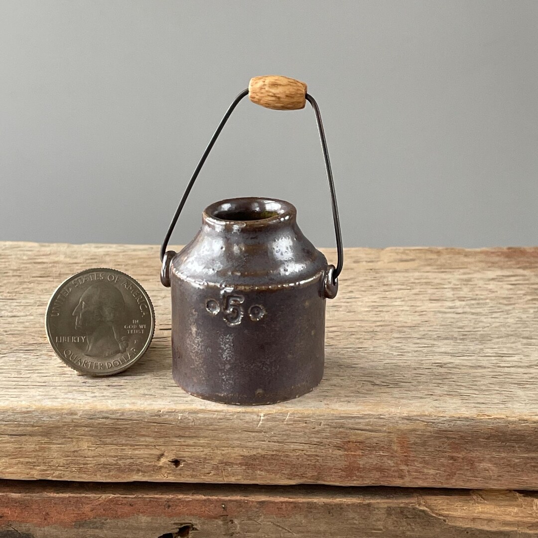 Miniature Stoneware Salt Glazed Ceramic Pottery Jugs, Jars, Crocks in ...