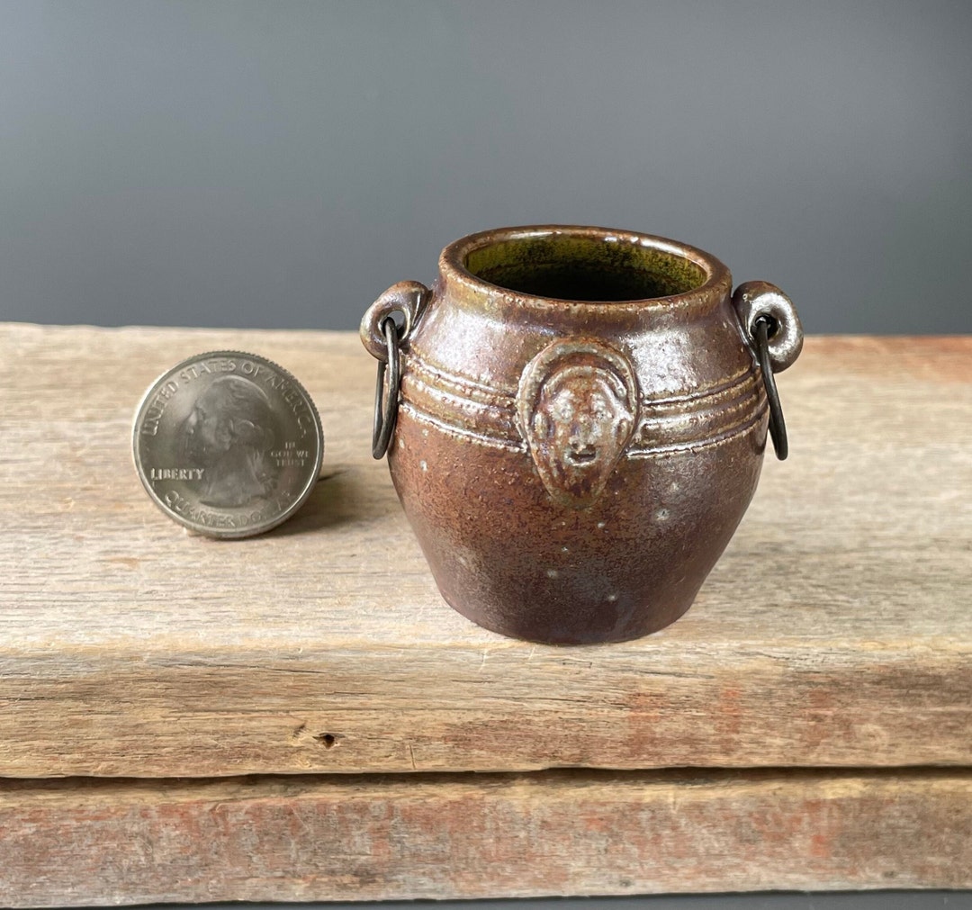 Miniature Stoneware Salt Glazed Pottery Jugs, Jars, Crocks in the Ohio ...