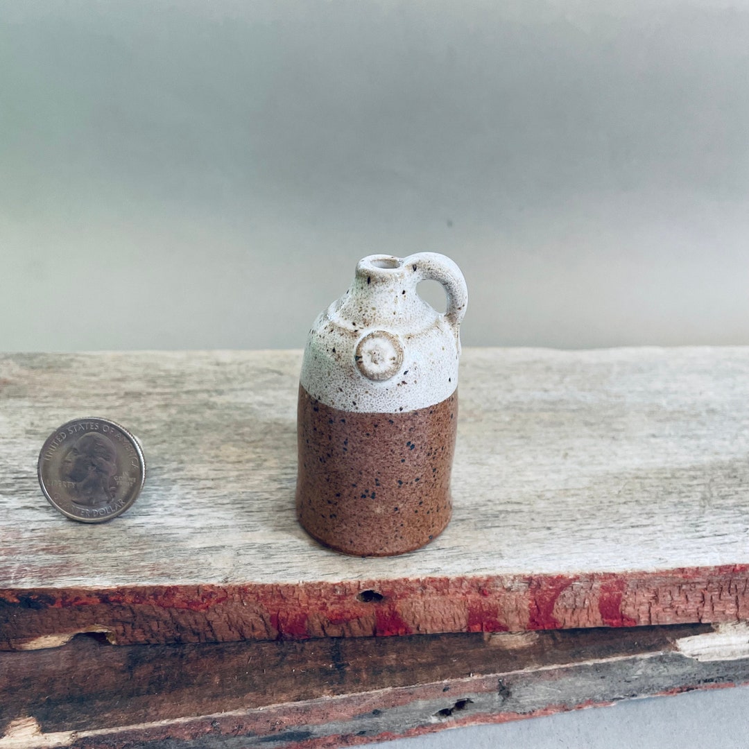 Stoneware, Miniature, Hand Made, Wheel Thrown, Traditional Jar, Crock ...